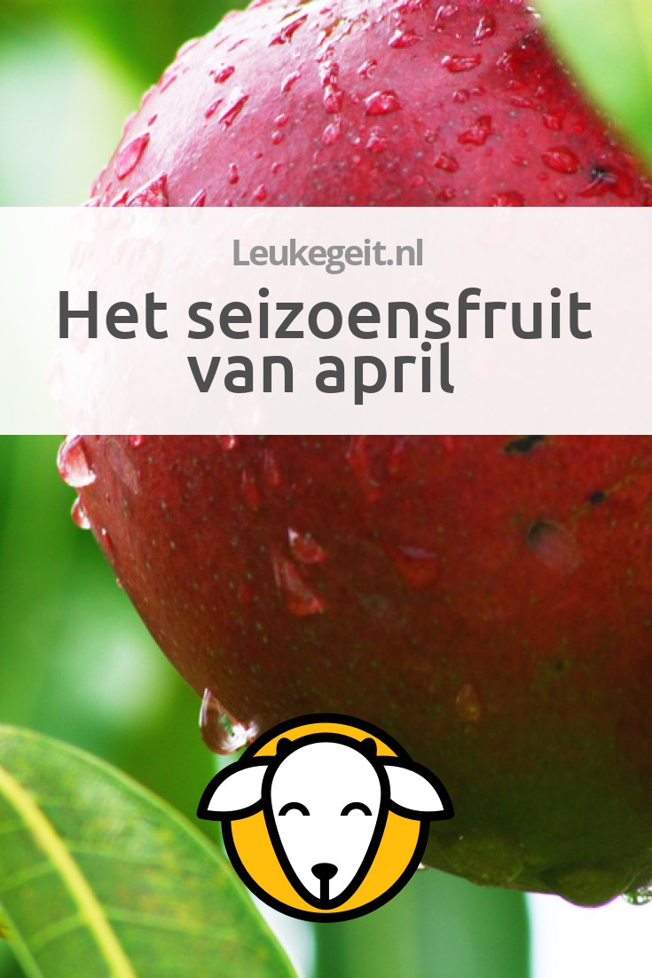 Seizoensfruit april - overzicht van het seizoensfruit