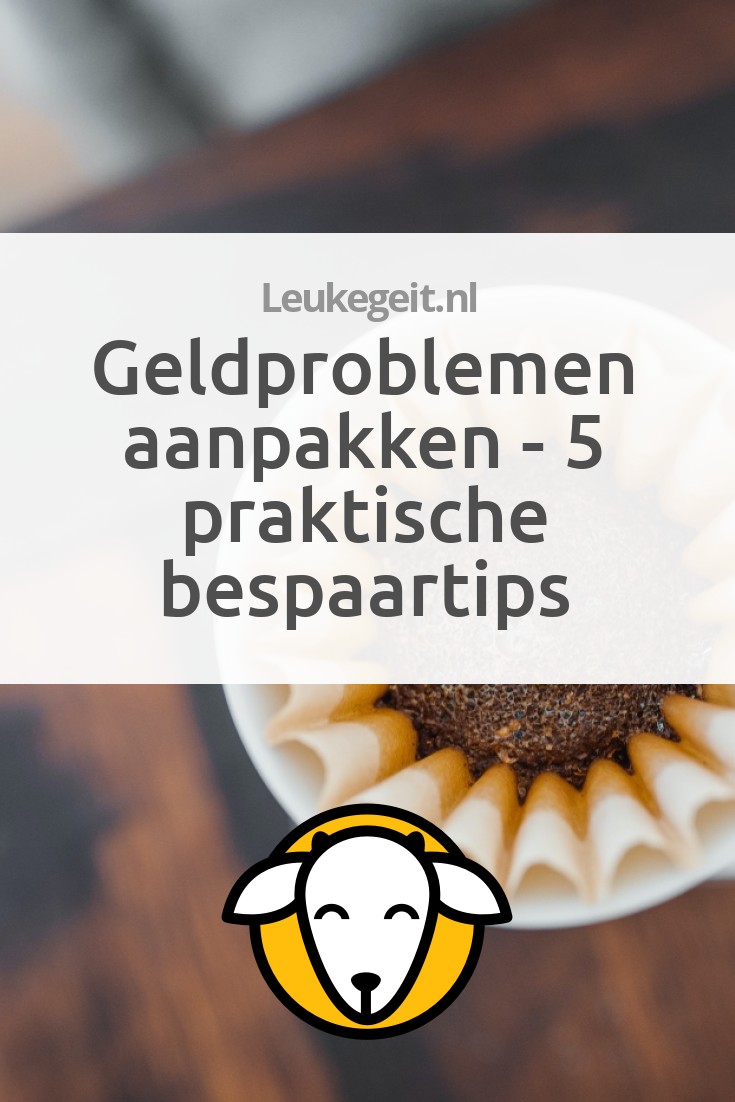 Geldproblemen aanpakken - 5 praktische bespaartips - Leukegeit