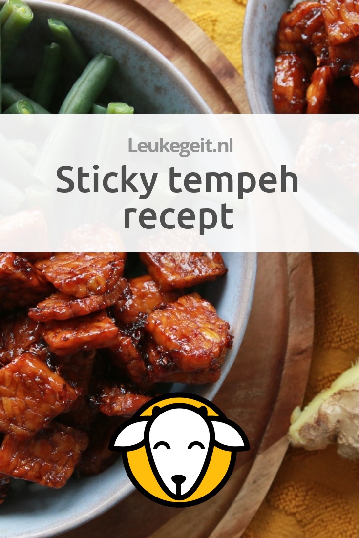 Sticky tempeh recept - Leukegeit