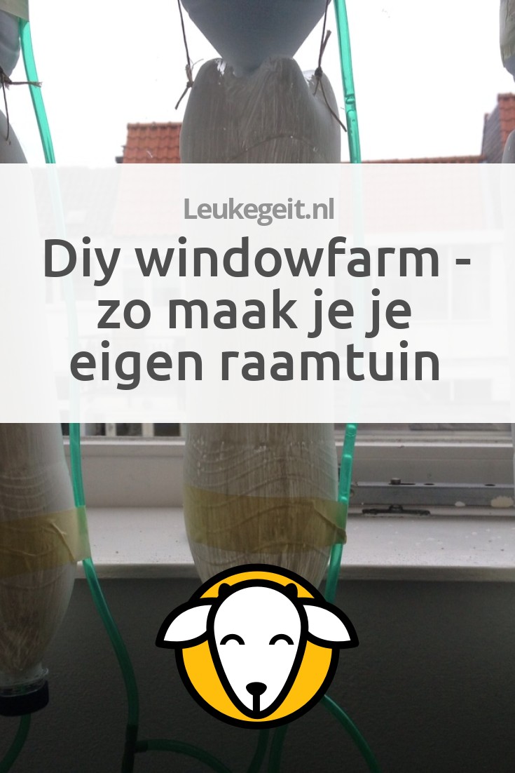 DIY WindowFarm - zo maak je je eigen raamtuin - Leukegeit