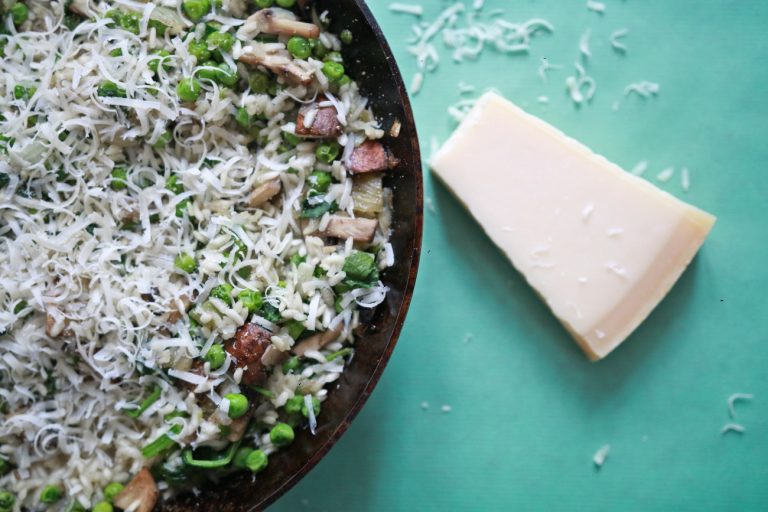 Makkelijke Risotto Uit De Oven Met Kastanjechampignons Doperwten Makkelijke Risotto Uit De Oven Met Kastanjechampignons Doperwten